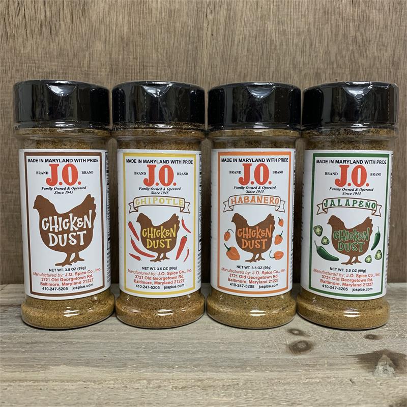 J.O. Spice Chicken Dust — Kohr Crabbing Supplies