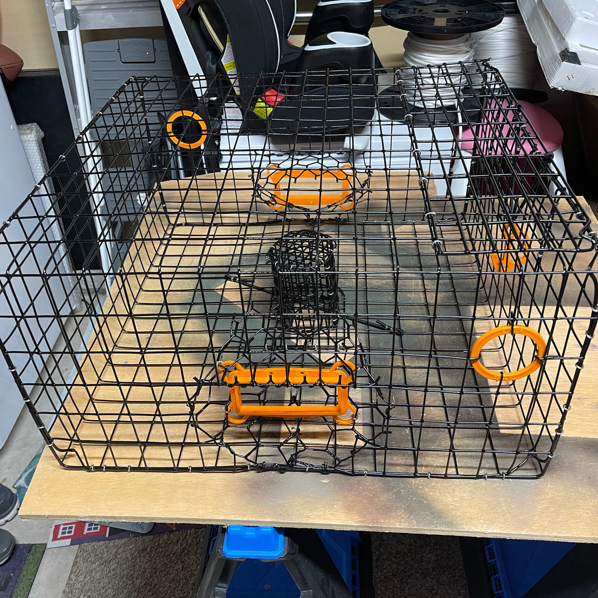 1/2 Crab Pot Fully Rigged — Kohr Crabbing Supplies