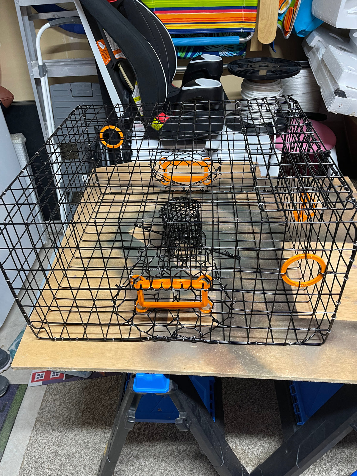 1/2 Crab Pot Fully Rigged — Kohr Crabbing Supplies