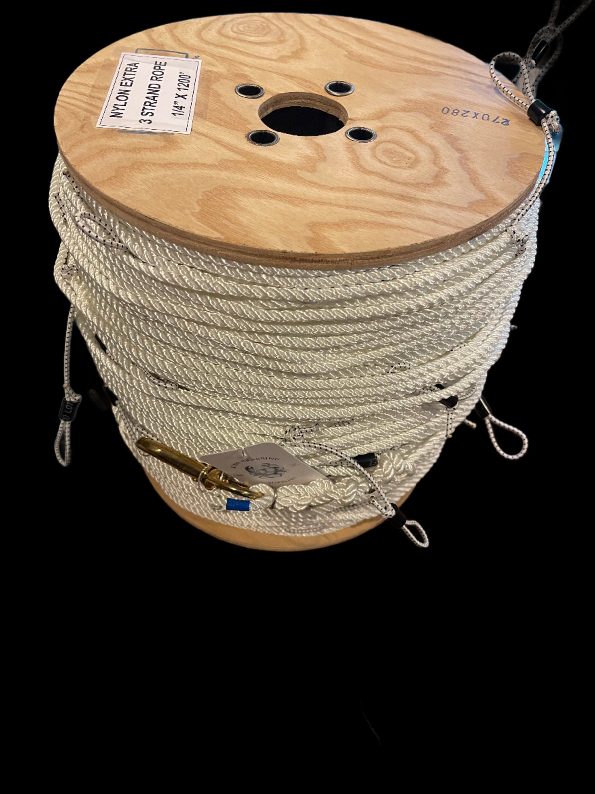 3 Strand Nylon 1200’ (DE, MD) Trotline — Kohr Crabbing Supplies